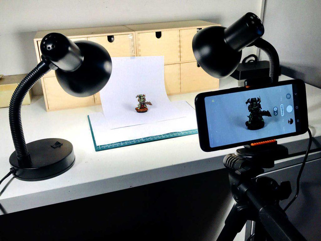 How to photograph miniatures with Smartphones - Miniatures of Death